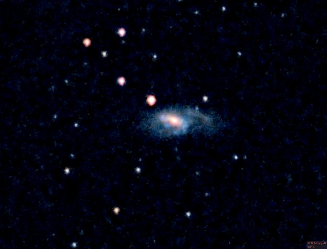M66 - Spiral Galaxy in the Leo Triplet